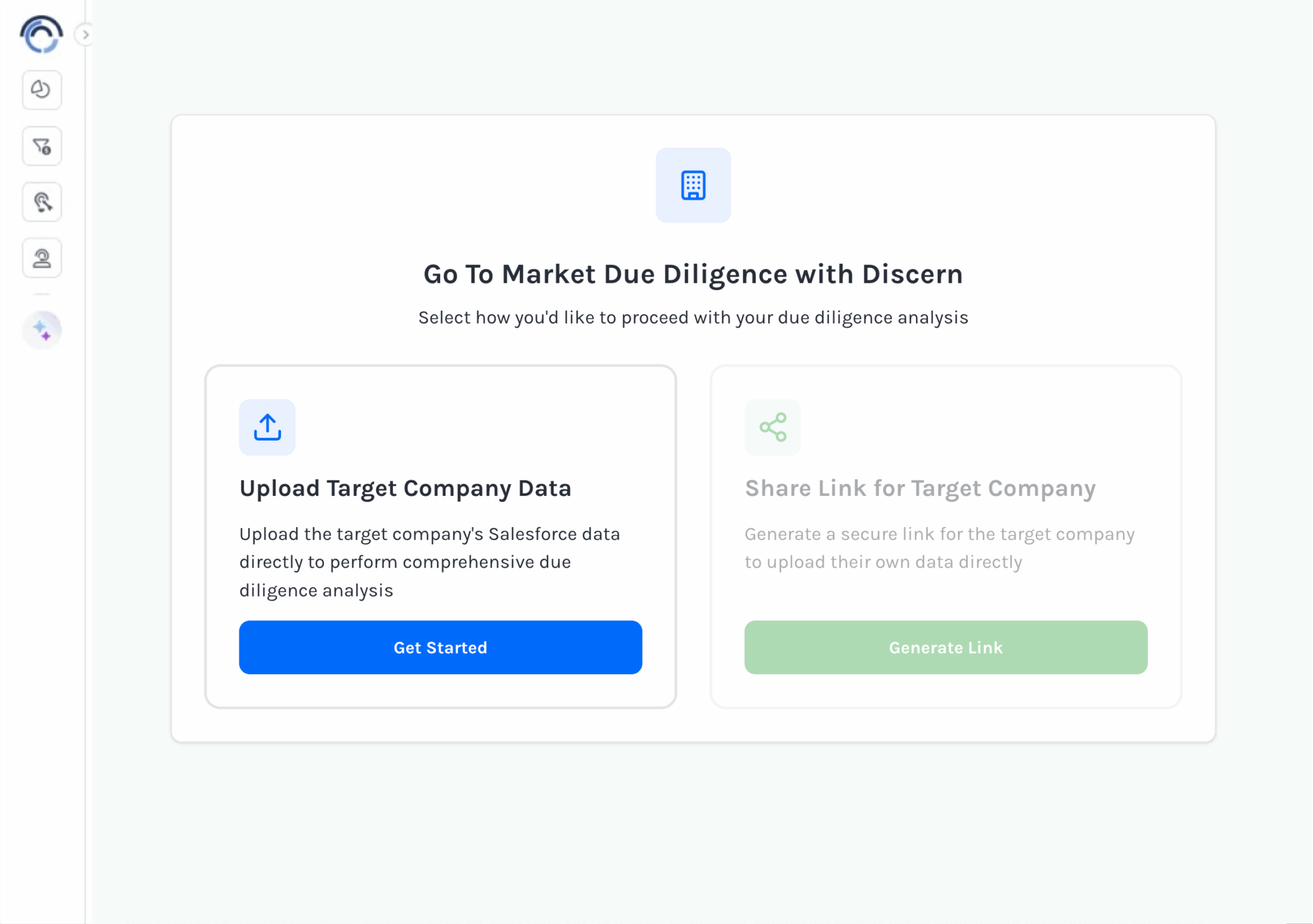 GTM Due Diligence Software - Discern